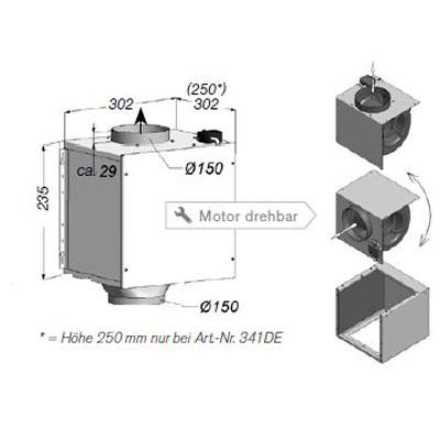 Externer Motor Fur Dunstabzugshaube